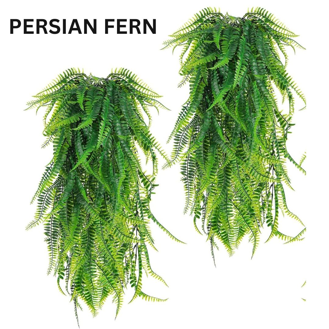 2 Pcs Artifical Fern Branches – Dekorify